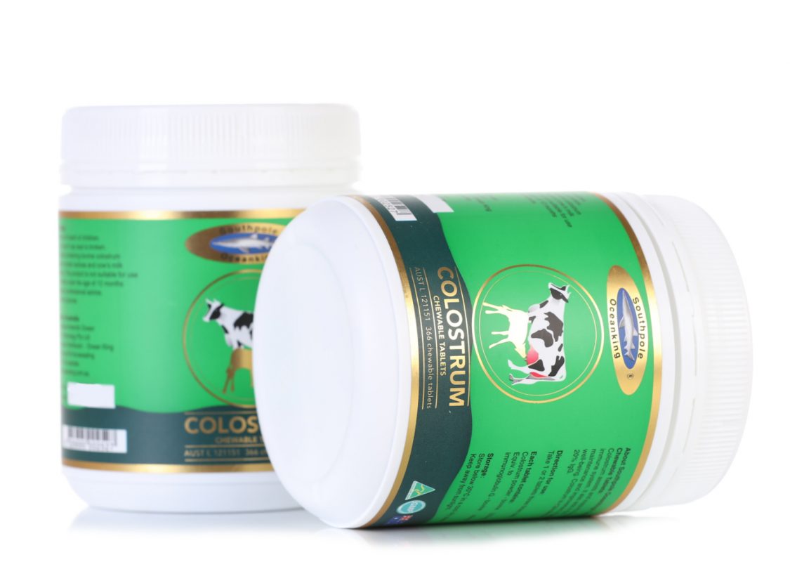 Ocean King Colostrum Chewable Tablets 366 Tablets - Ocean King