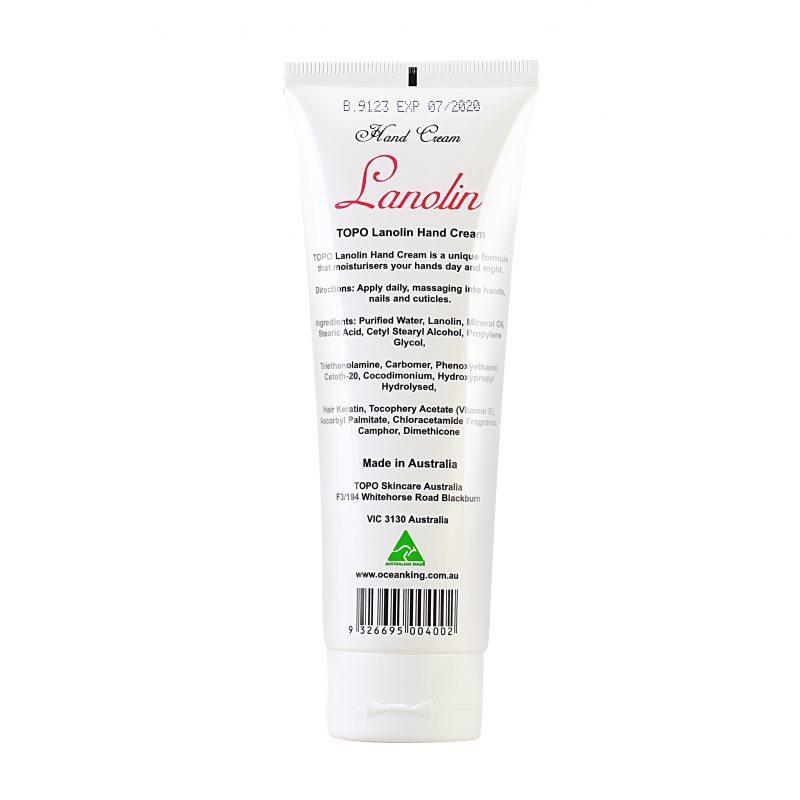 TOPO Lanolin Hand Creme 125ml - Ocean King