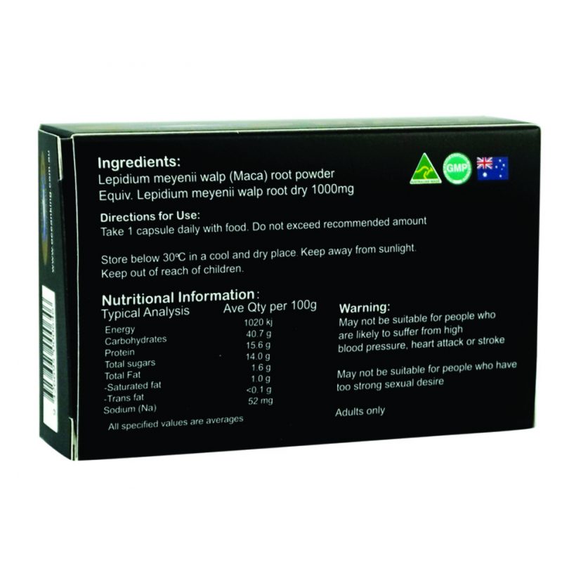 Ocean King Maca 30 Capsules - Ocean King