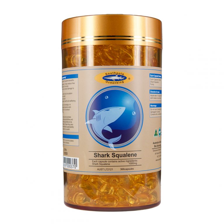 Ocean King Deep Ocean Shark Squalene 366 Capsules - Ocean King